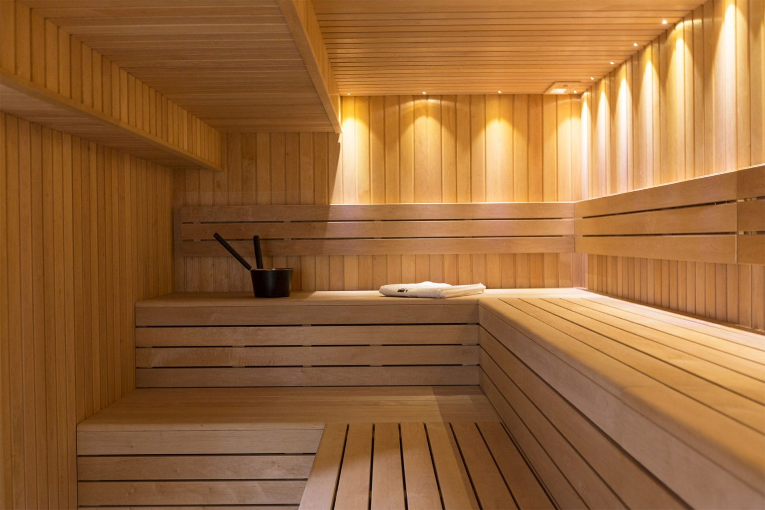 Saunas at Vabali Spa - Thermory