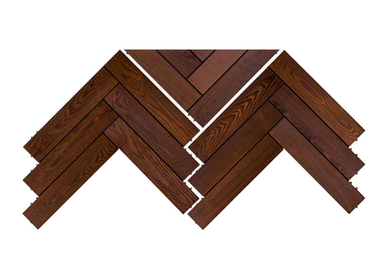 Thermory Herringbone thermo-ash - Thermory