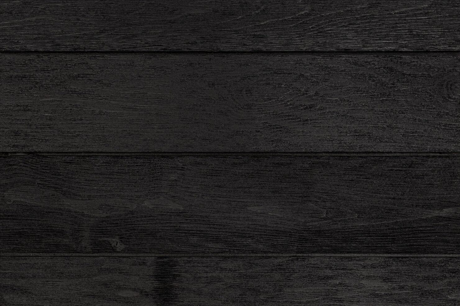 Wall panel STS4 Alder, brushed Black - Thermory