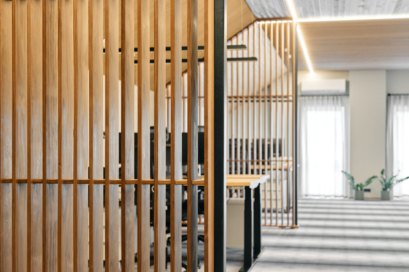 5 ideas how to use wood in an office - Thermory