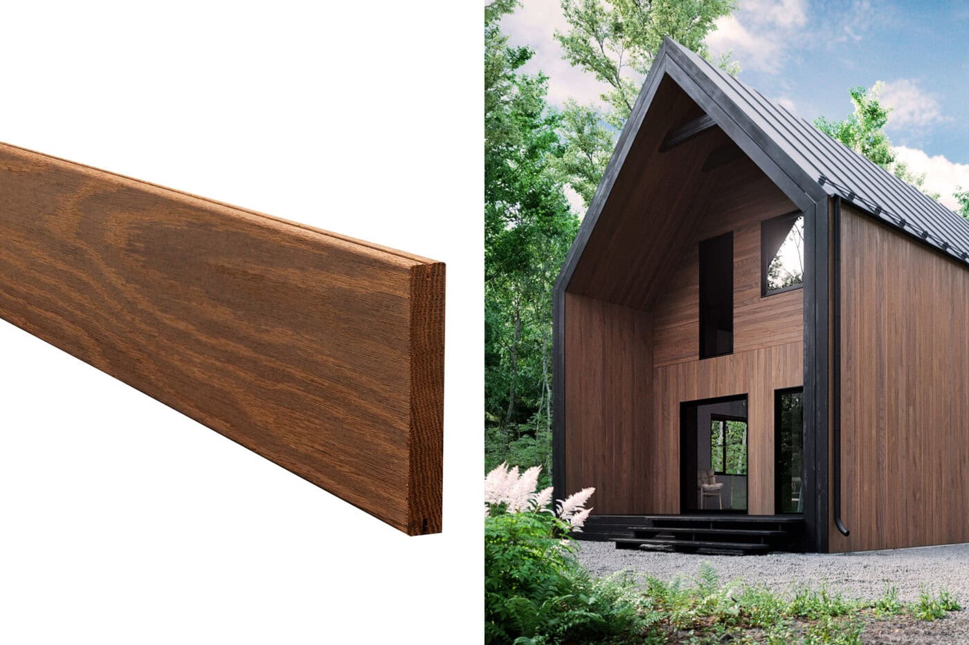 One sample for architects - Thermory